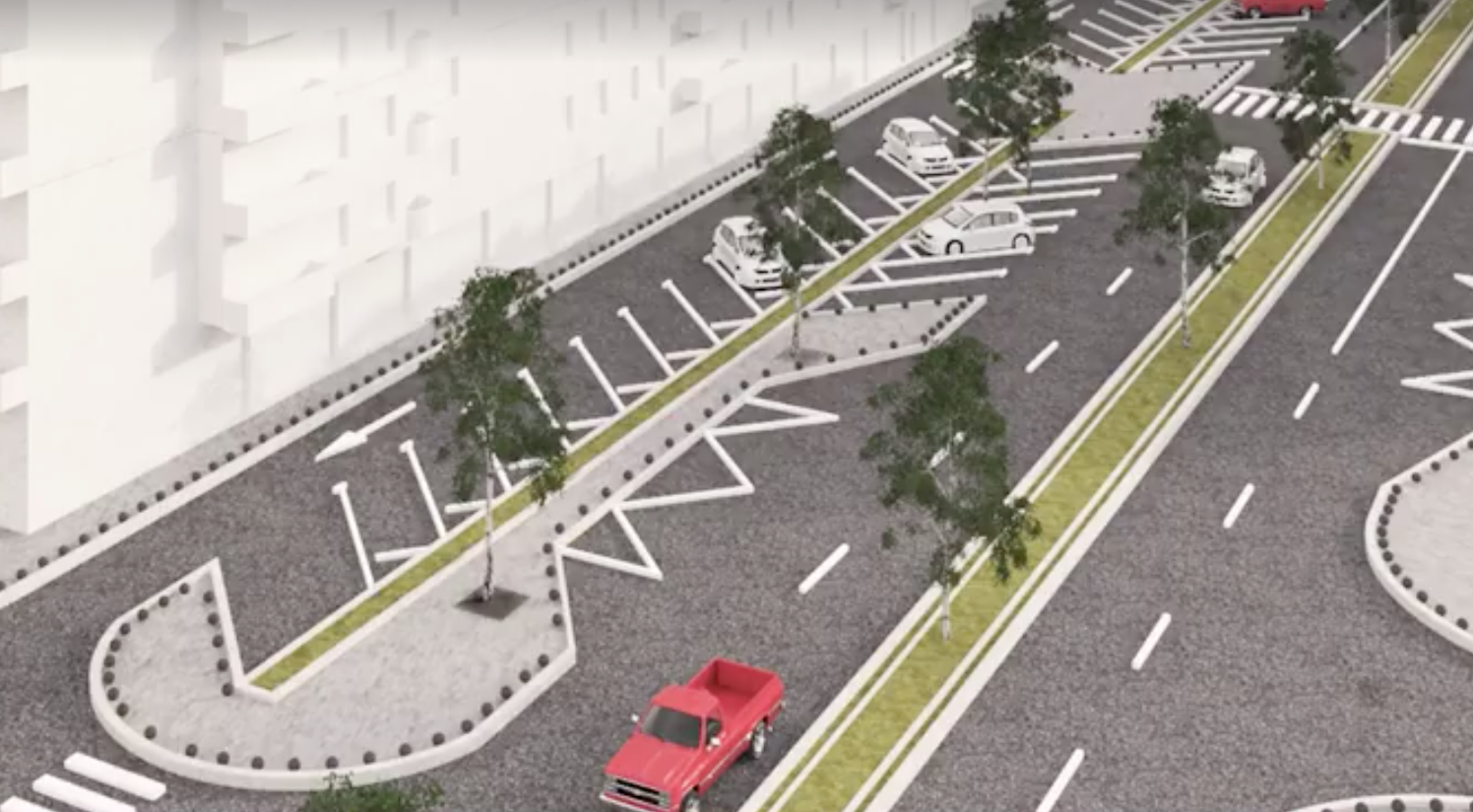 Berceni parcari in spic si reamenajarea spatiului verde - Berceni de ...